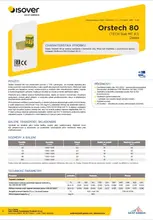 Orstech 80 / 80 H / 80 NT (TECH Slab MT 4.1) | Isover